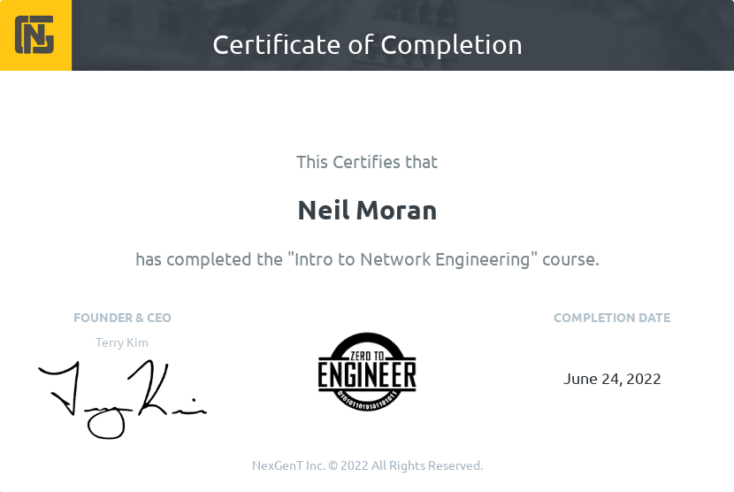 Neil Moran - Cyber Defense analyst | LinkedIn